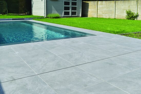 Keramische terrastegels - Slate - Grigio | Superstone